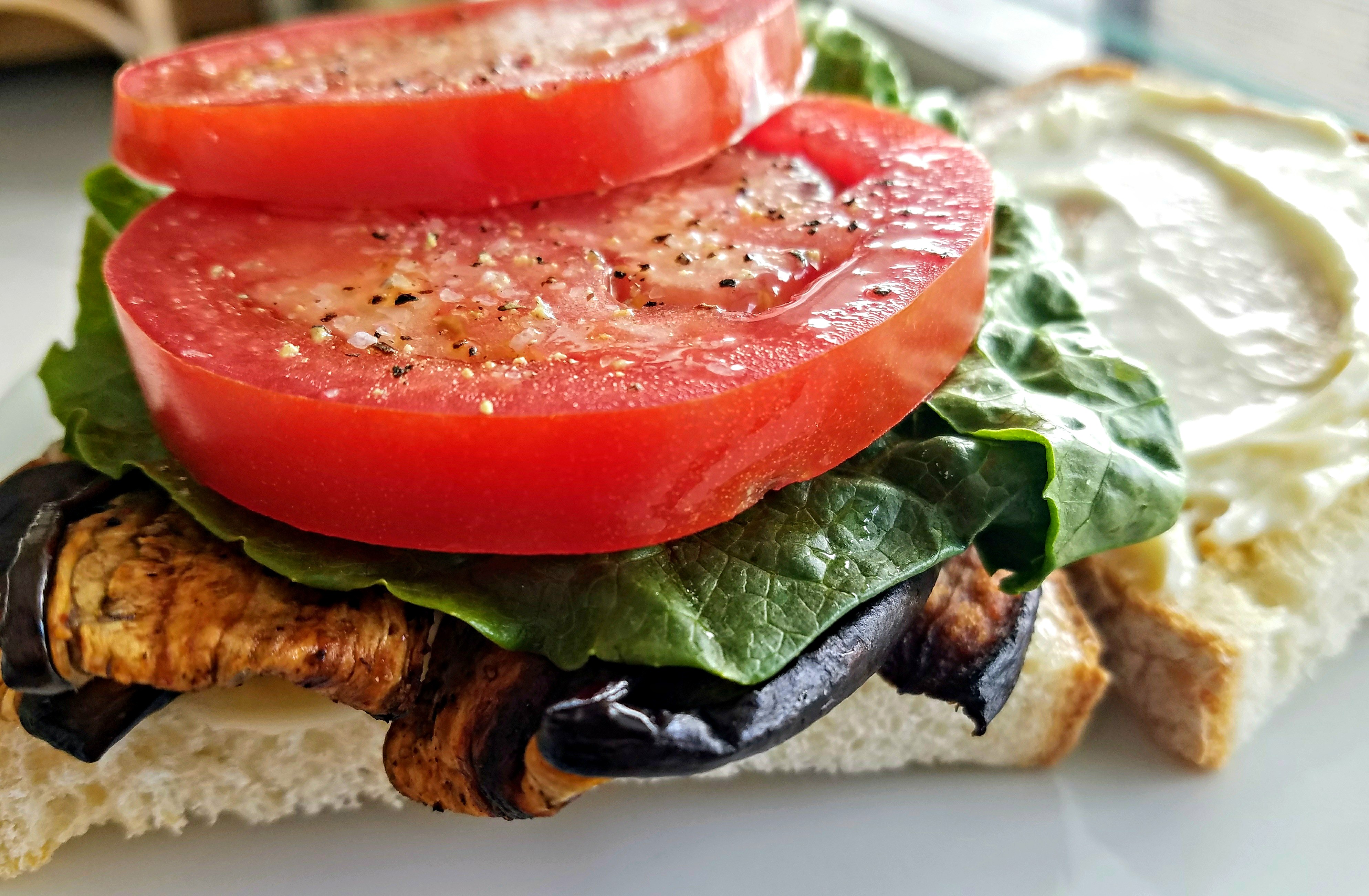 A Vegetarian BLT - Turning Eggplant Into "Bacon" - Meemaw Eats