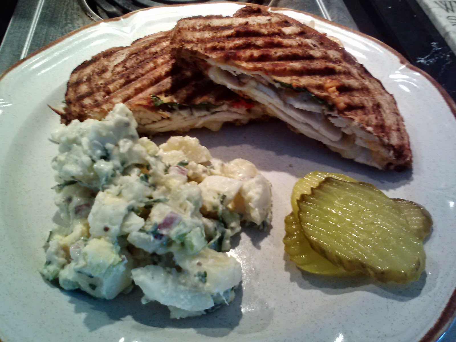 During National Sandwich Month - Try My Kitchen Sink Panini - Meemaw Eats
